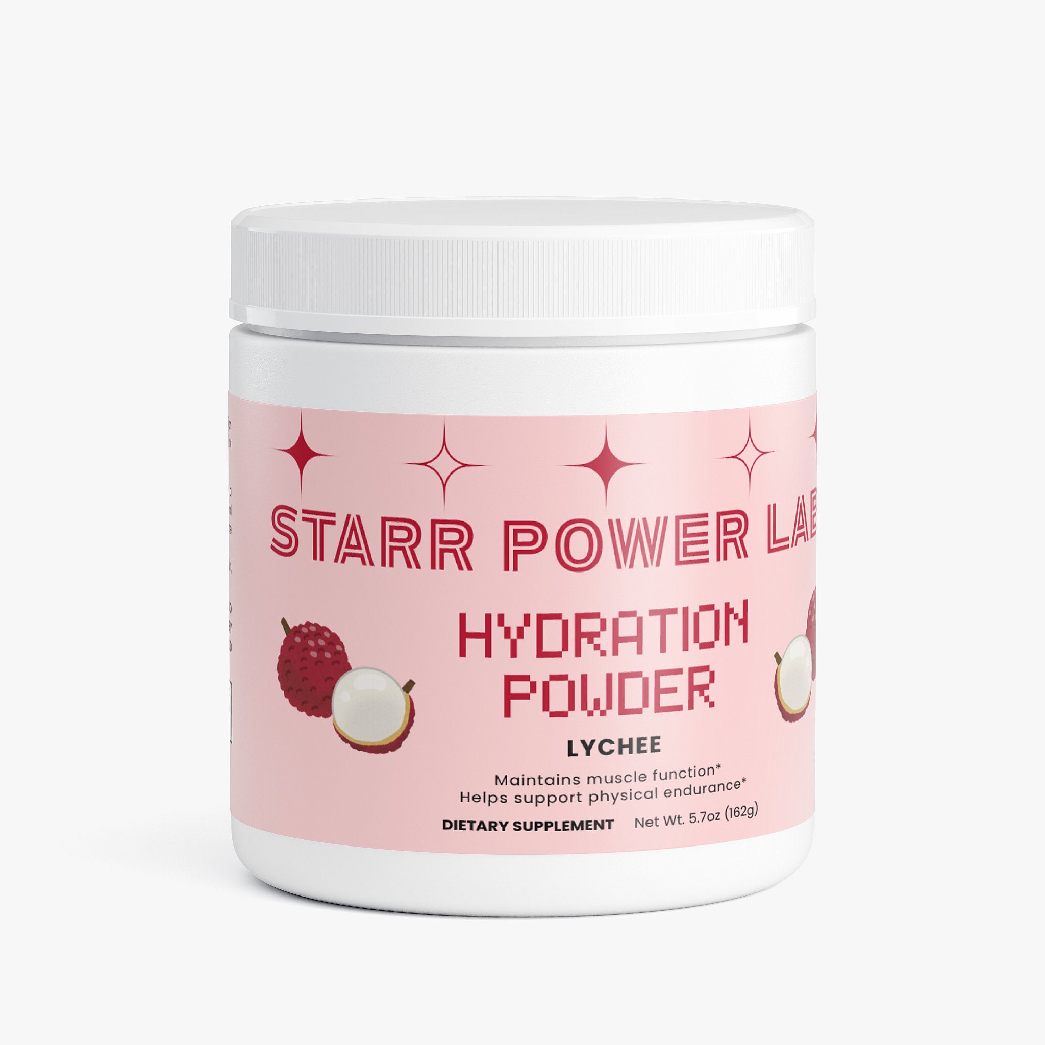 Hydration Powder Lychee – Starr Power Labs